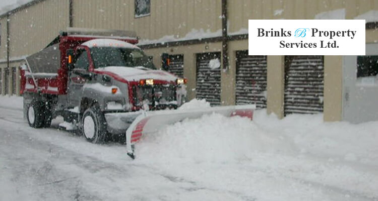 Commercial Snow Plowing Rates - Brinks Landscaping